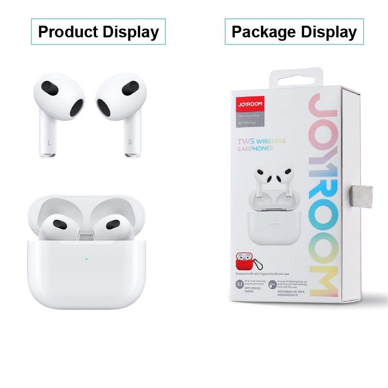 Joyroom JR-T03S plus third generation wireless headphone – white ...